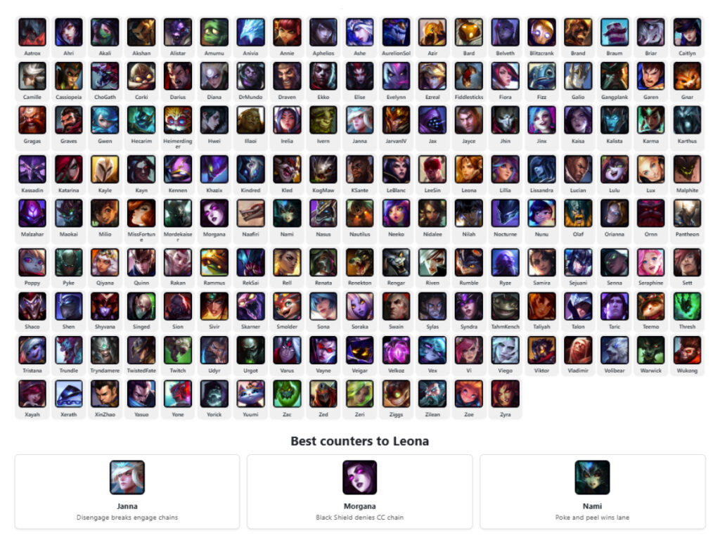 LoL - Tools, Calculators and Statistics for LOL